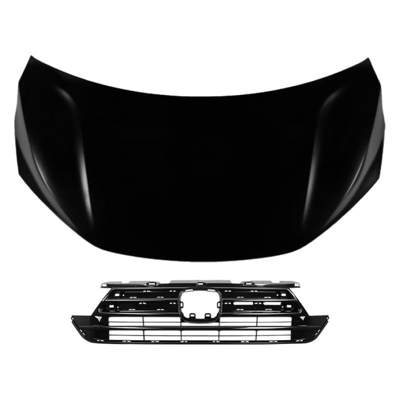 Replace® BNDL-211385 - 2-Piece (Hood Panel, Grille) (Standard Line)