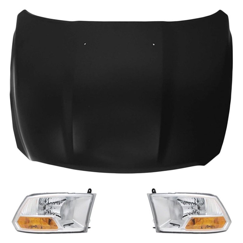 Replace® BNDL-215866 - 3-Piece Kit (Driver and Passenger Side Headlight ...