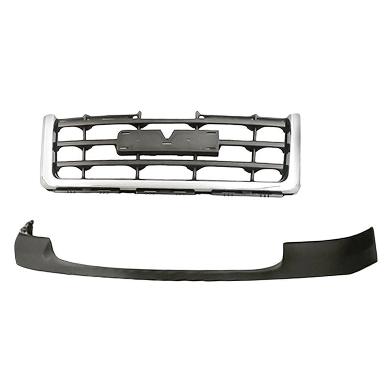 Replace® BNDL-227497 - 2-Piece (Front Upper Bumper Cover, Grille ...