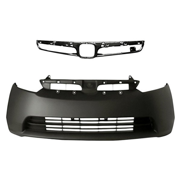 Replace® BNDL-227545 - 2-Piece (Front Bumper Cover, Grille Bar ...