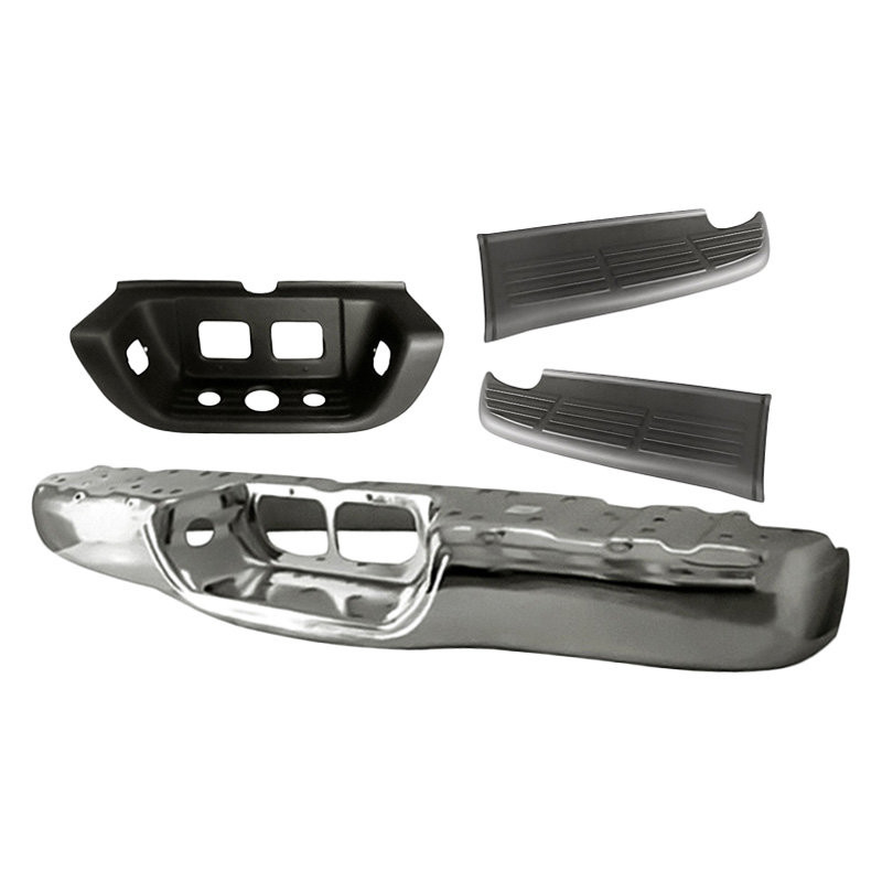 Replace® BNDL-227689 - 4-Piece (Rear Bumper Face Bar, Rear Driver Side ...