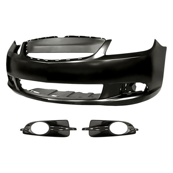 Replace® BNDL-227772 - 3-Piece (Front Bumper Cover, Front Inner and ...