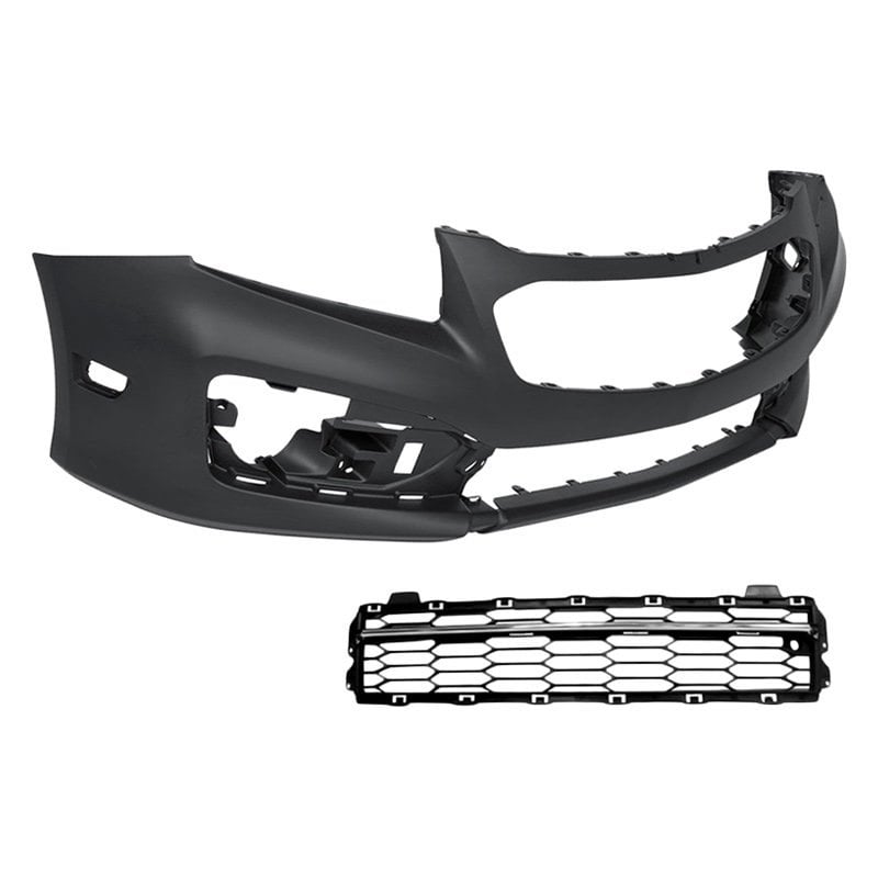 Replace® BNDL-227928 - 2-Piece (Front Bumper Cover, Front Bumper Grille ...