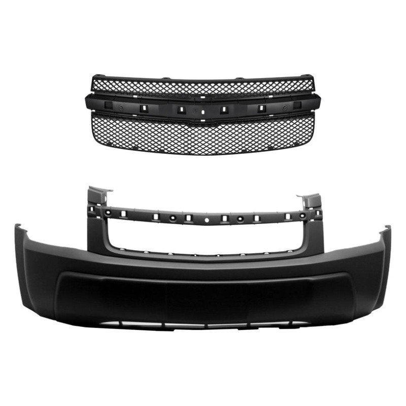Replace® BNDL-230838 - 2-Piece (Front Bumper Cover, Grille) (Standard Line)