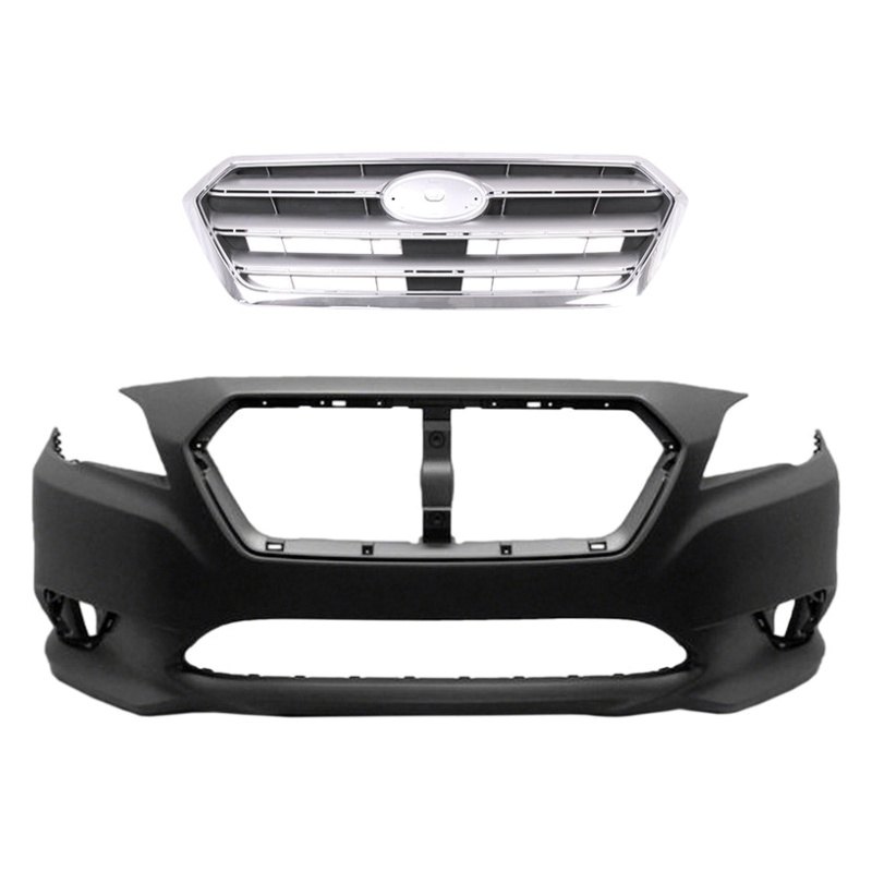 Replace® BNDL-231145 - 2-Piece (Front Bumper Cover, Grille) (Standard Line)