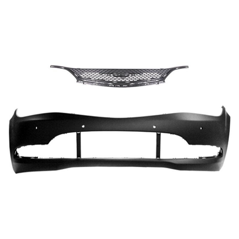 Replace® BNDL-231431 - 2-Piece (Front Bumper Cover, Grille) (CAPA ...
