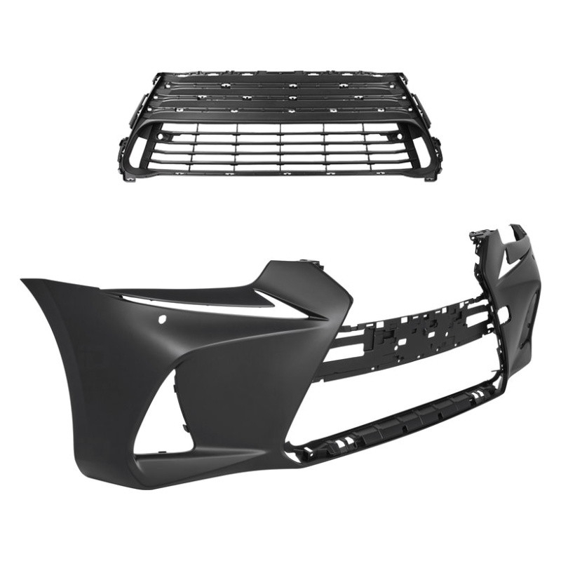 Replace® BNDL-231901 - 2-Piece (Front Bumper Cover, Grille) (Standard Line)