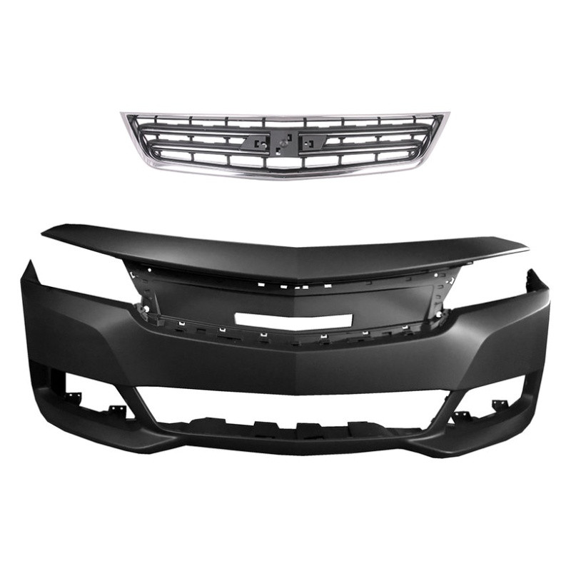 Replace® BNDL-231977 - 2-Piece (Front Bumper Cover, Grille) (CAPA ...