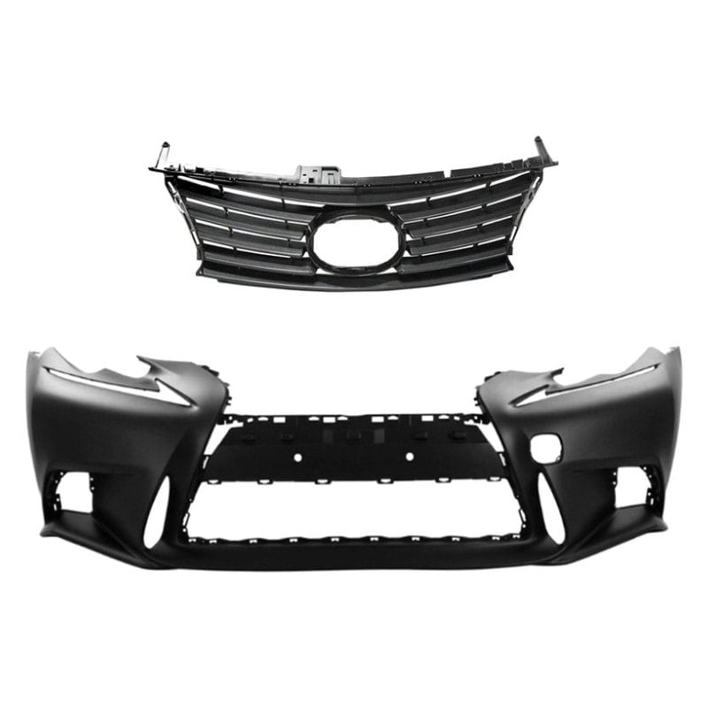 Replace® BNDL-232203 - 2-Piece (Front Bumper Cover, Grille) (CAPA ...