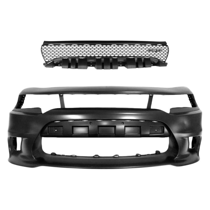 Replace® BNDL-232231 - 2-Piece (Front Bumper Cover, Grille) (Standard Line)
