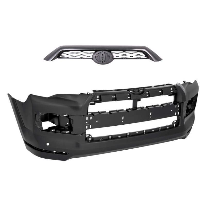 Replace® BNDL-232345 - 2-Piece (Front Bumper Cover, Grille) (Standard Line)