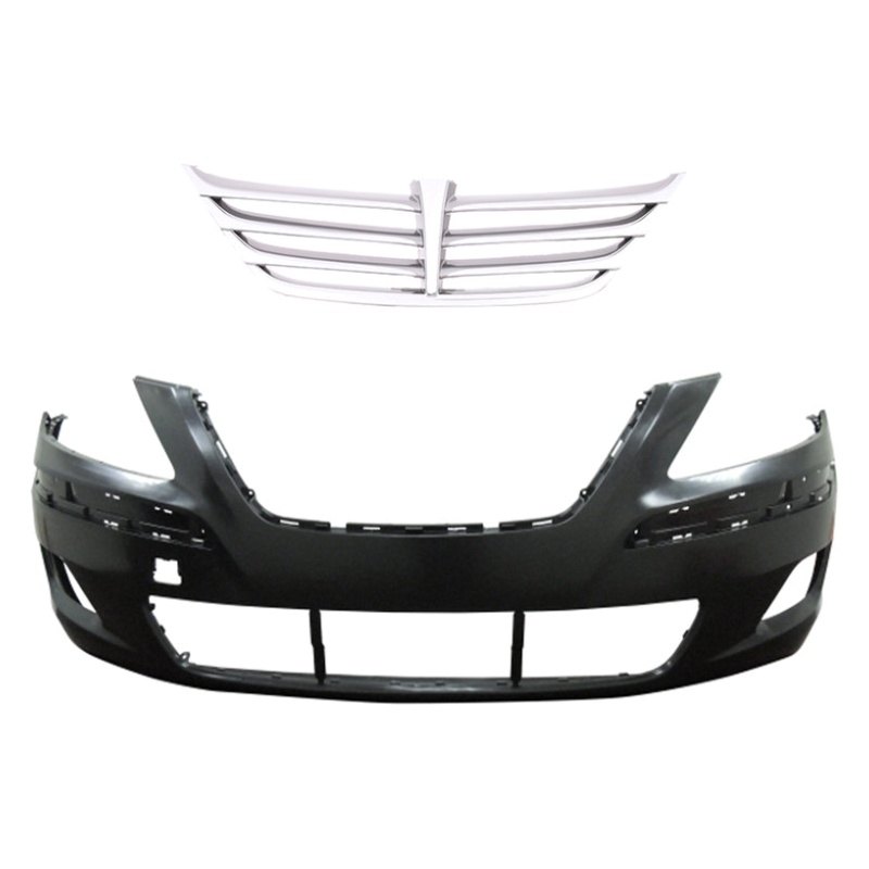 Replace® BNDL-232474 - 2-Piece (Front Bumper Cover, Grille) (CAPA ...