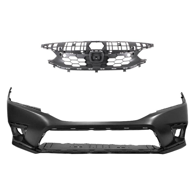 Replace® BNDL-232496 - 2-Piece (Front Bumper Cover, Grille) (CAPA ...