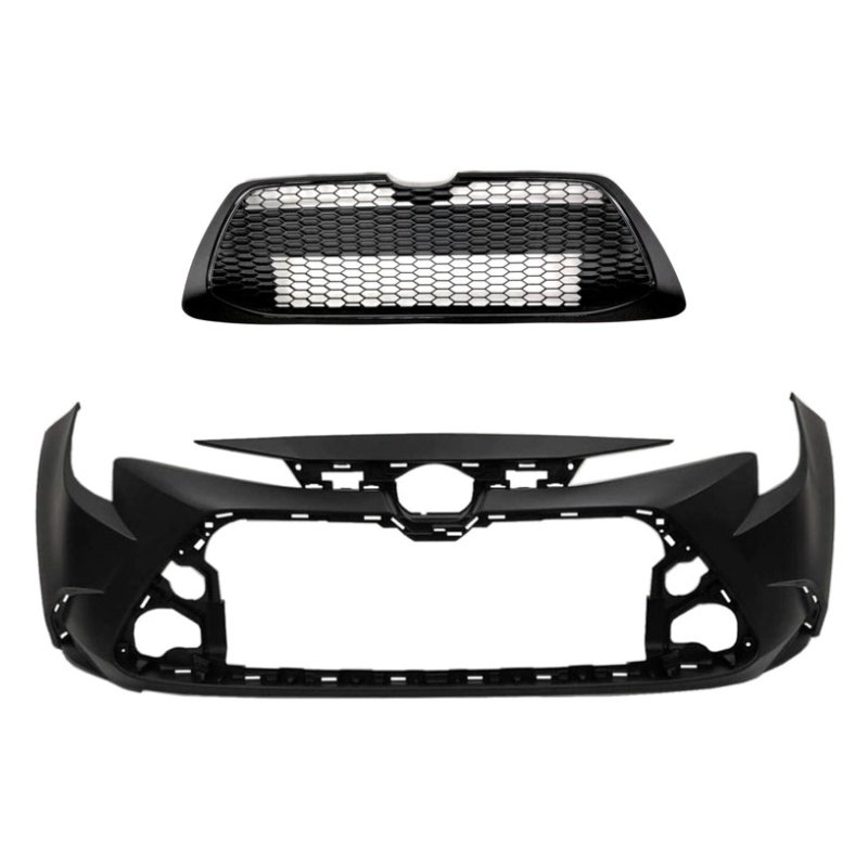 Replace® BNDL-232532 - 2-Piece (Front Bumper Cover, Grille) (Standard Line)