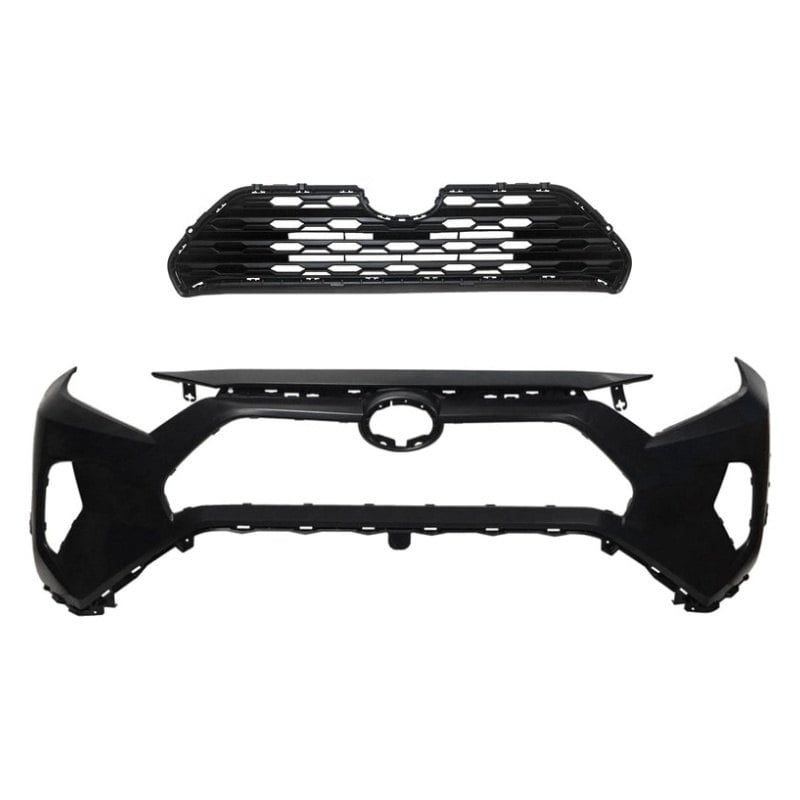 Replace® BNDL-232630 - 2-Piece (Front Bumper Cover, Grille) (Standard Line)