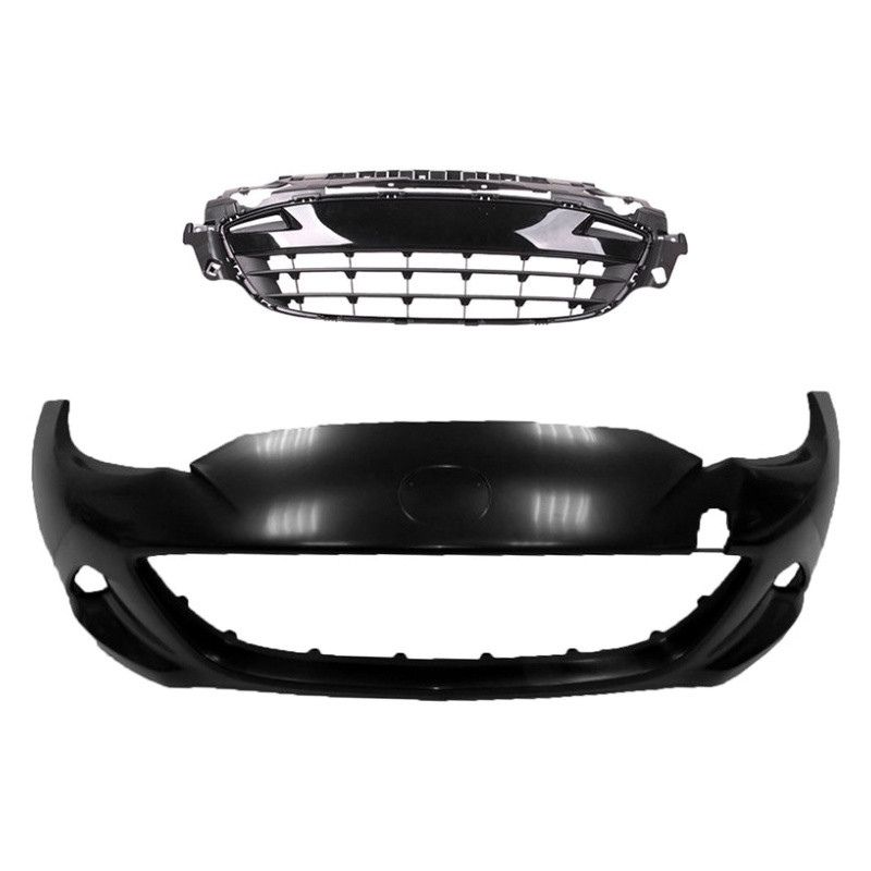 Replace® BNDL-232819 - 2-Piece (Front Bumper Cover, Grille) (Standard Line)
