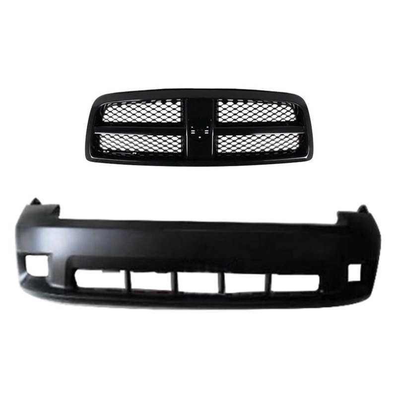 Replace® BNDL-232820 - 2-Piece (Front Bumper Cover, Grille) (Platinum Plus)