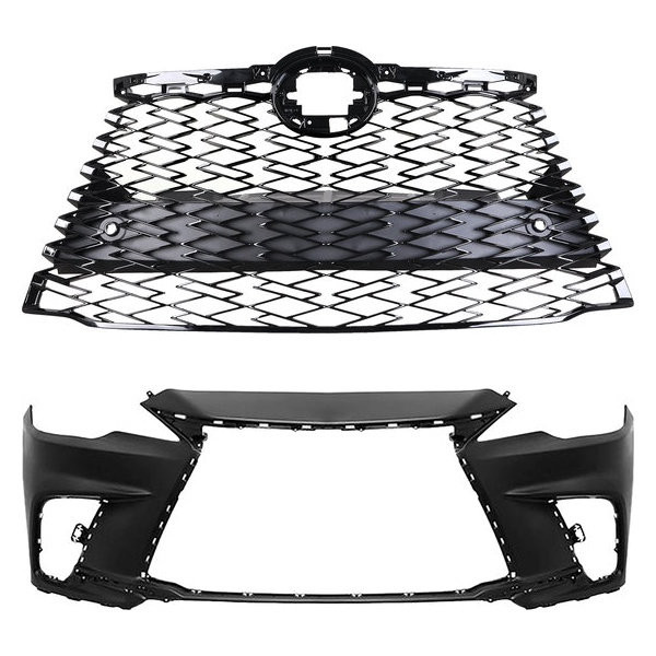 Replace® BNDL-232920 - 2-Piece (Front Bumper Cover, Grille) (CAPA ...