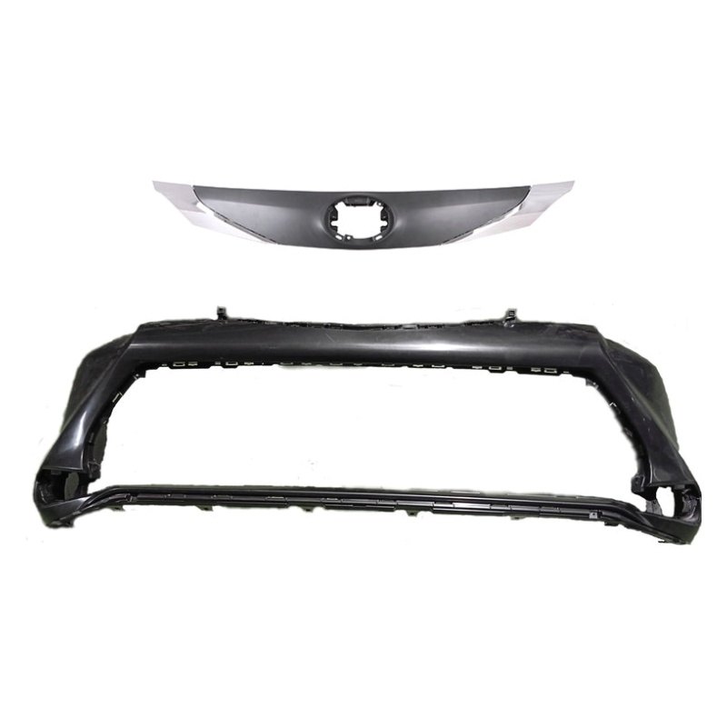 Replace® BNDL-232943 - 2-Piece (Front Bumper Cover, Grille) (Standard Line)