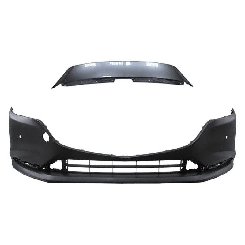 Replace® BNDL-232976 - 2-Piece (Front Bumper Cover, Grille) (Standard Line)