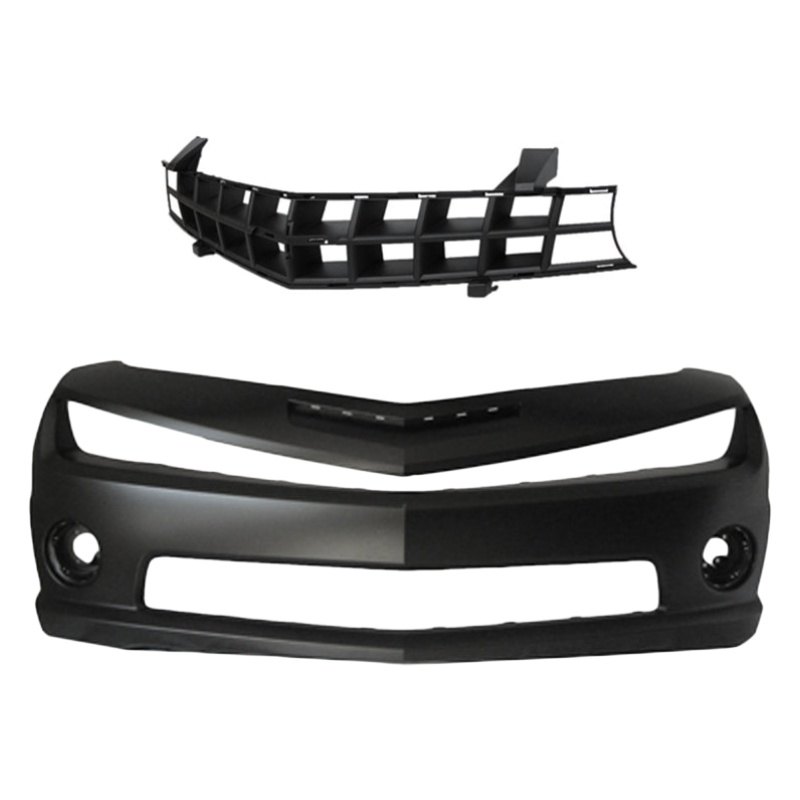 Replace® BNDL-233187 - 2-Piece (Front Bumper Cover, Grille) (Platinum Plus)