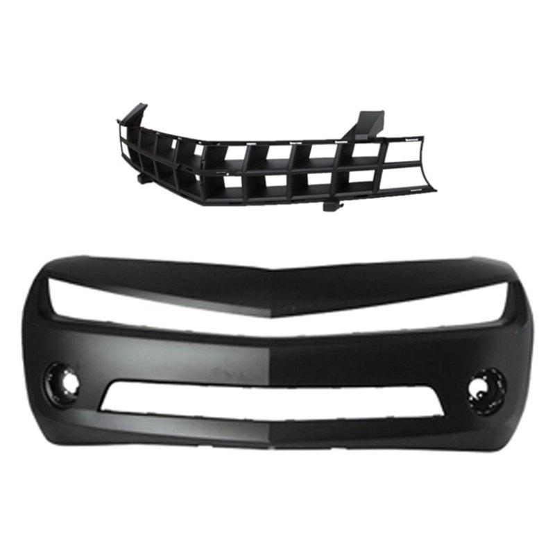 Replace® BNDL-233188 - 2-Piece (Front Bumper Cover, Grille) (Platinum Plus)