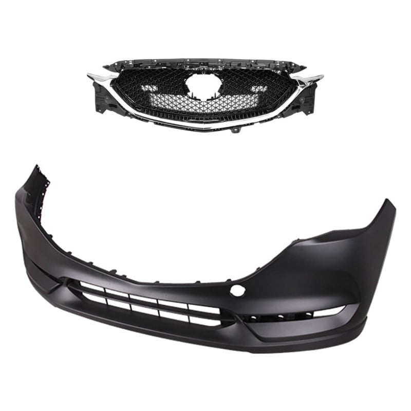 Replace® BNDL-233496 - 2-Piece (Front Bumper Cover, Grille) (CAPA ...