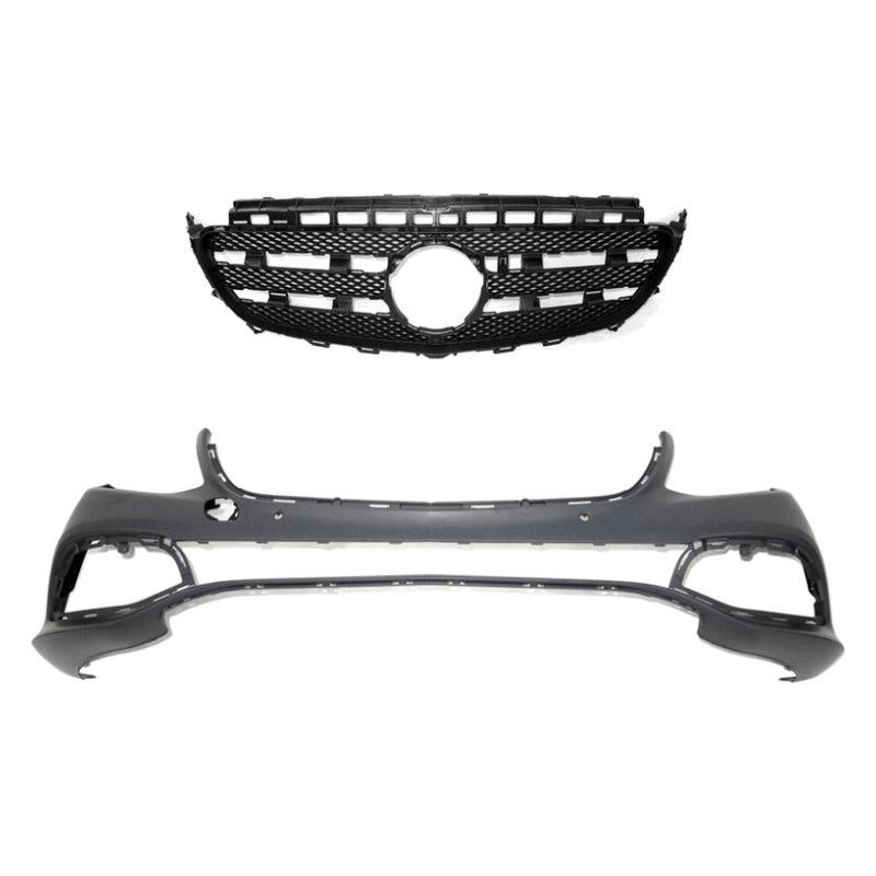 Replace® BNDL-234122 - 2-Piece (Front Bumper Cover, Grille) (CAPA ...