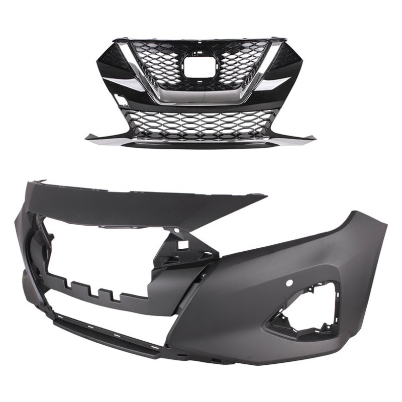 Replace® BNDL-235588 - 2-Piece (Front Bumper Cover, Grille) (CAPA ...