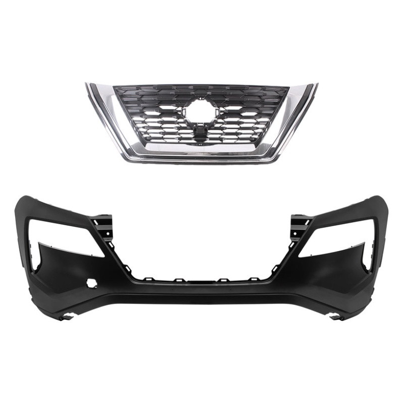 Replace® BNDL-235624 - 2-Piece (Front Bumper Cover, Grille) (CAPA ...