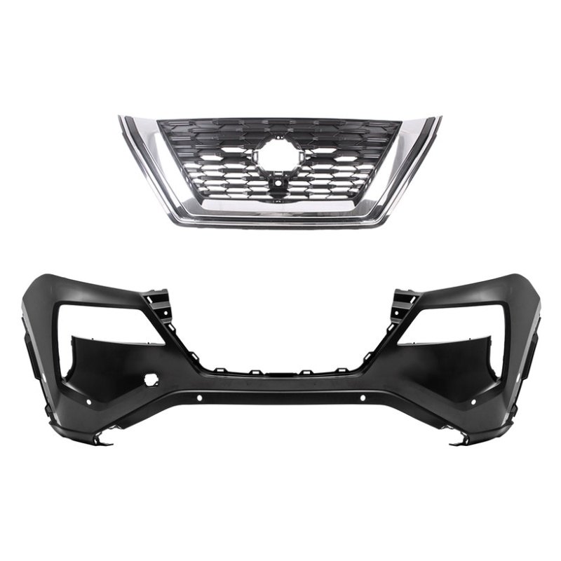 Replace® BNDL-235650 - 2-Piece (Front Bumper Cover, Grille) (CAPA ...