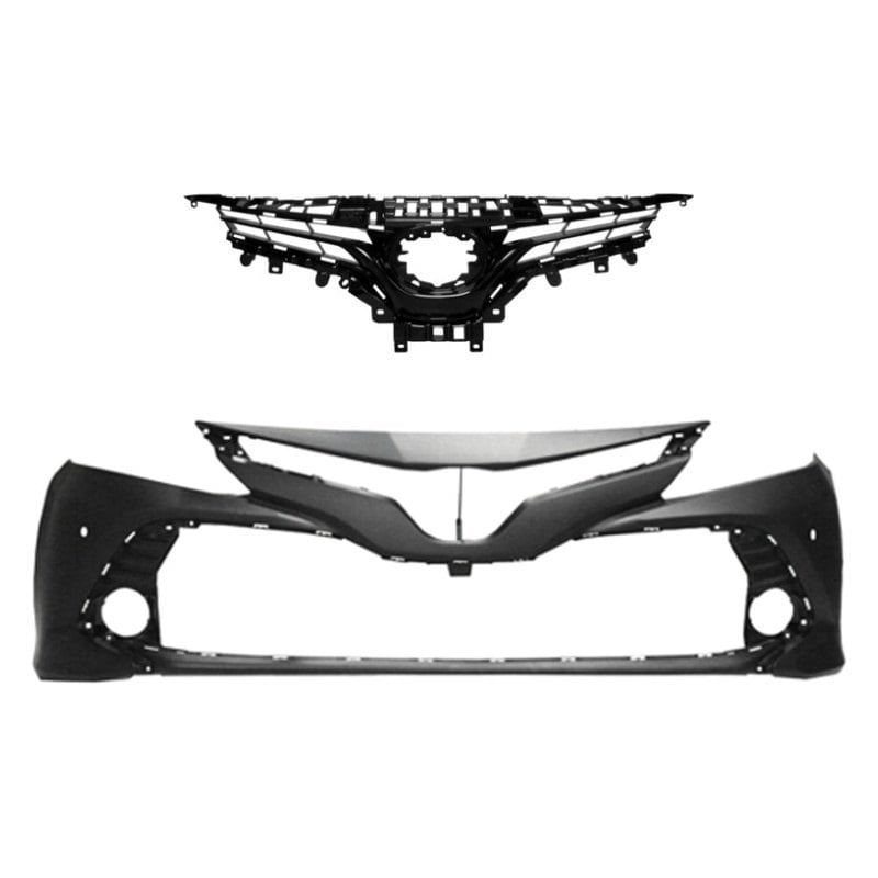 Replace® BNDL-236116 - 2-Piece (Front Bumper Cover, Grille) (CAPA ...