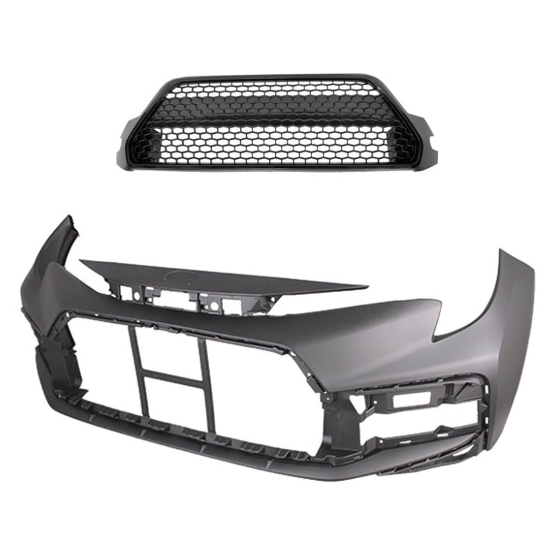 Replace® BNDL-236271 - 2-Piece (Front Bumper Cover, Grille) (CAPA ...