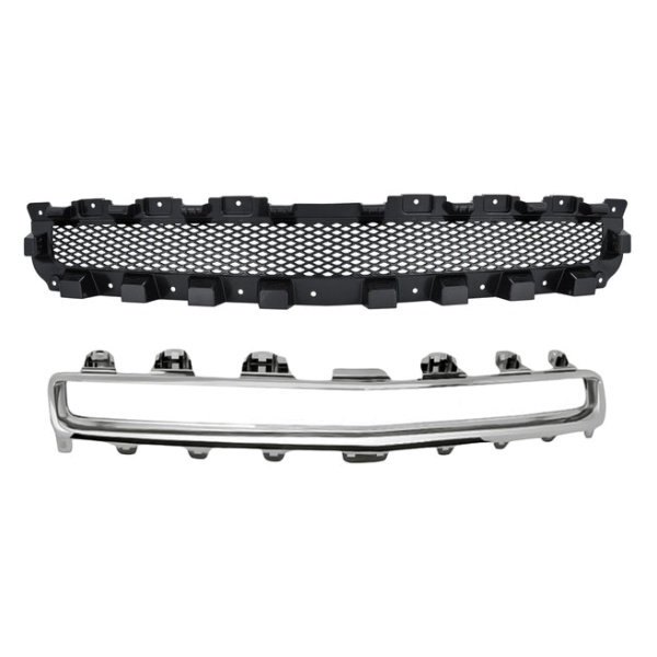 Replace® BNDL-245300 - 2-Piece (Upper Grille, Upper Grille Frame ...