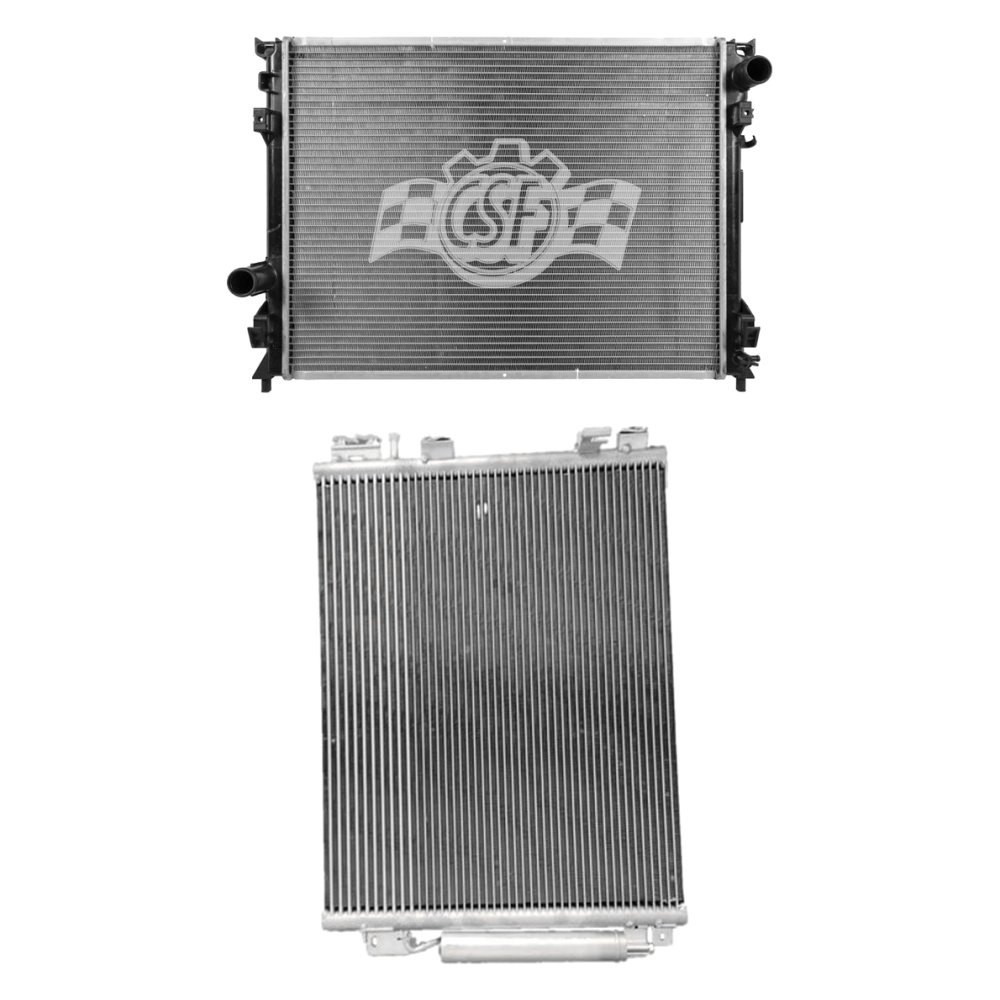 Replace® BNDL-461565 - Radiator and Condenser Kit