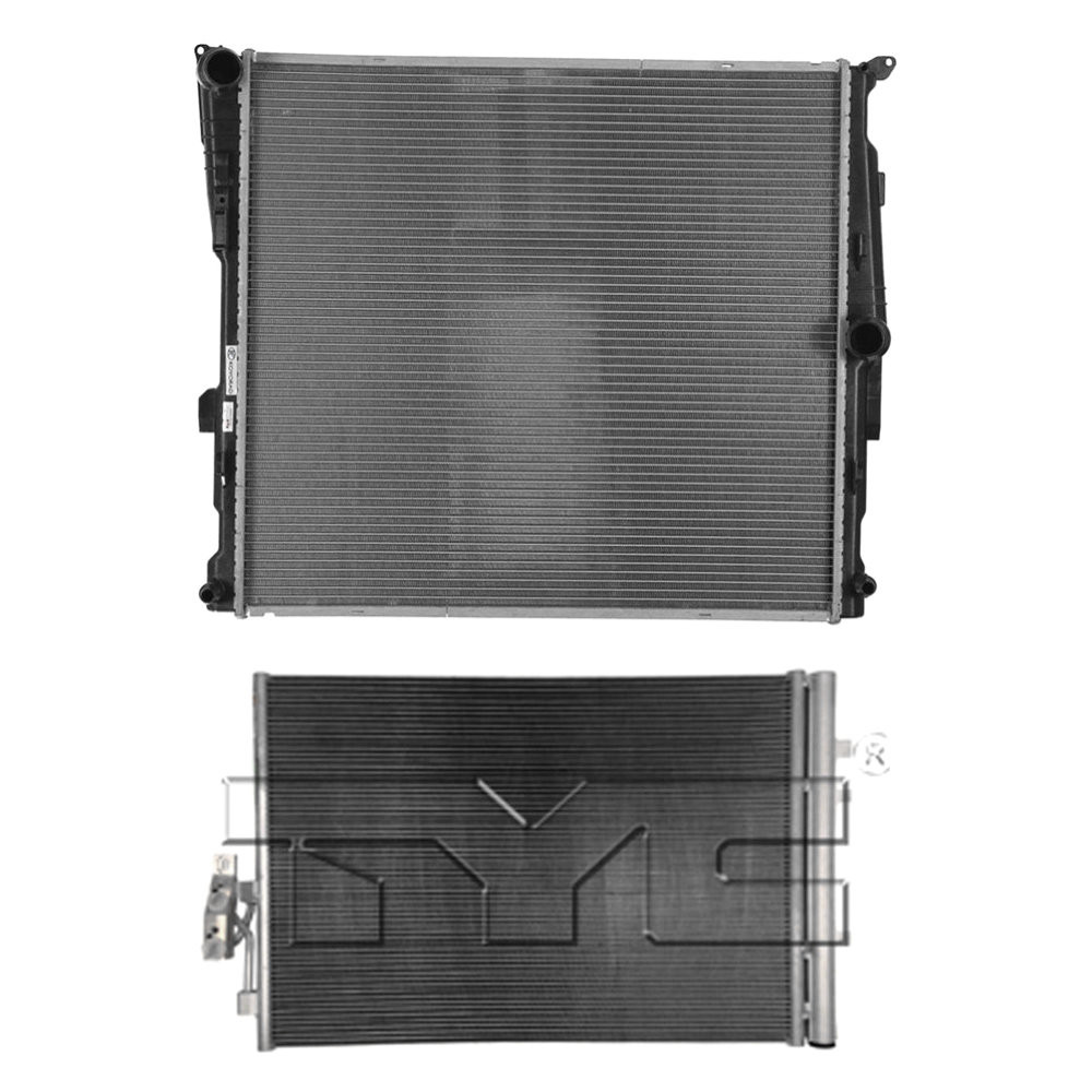Replace® BNDL-461837 - Radiator and Condenser Kit