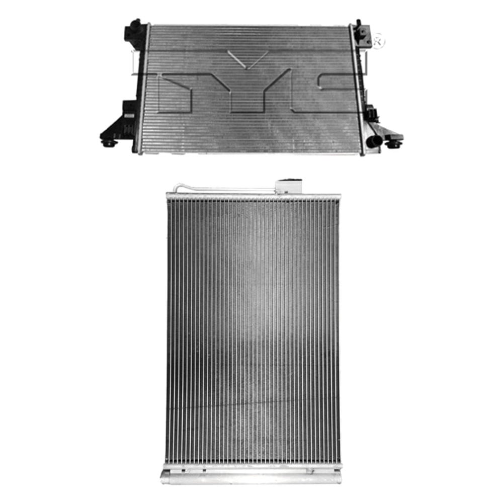 Replace® BNDL-461862 - Radiator and Condenser Kit