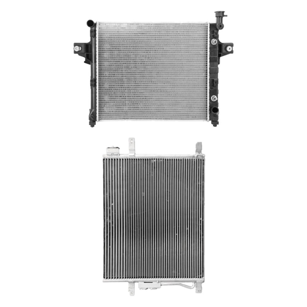 Replace® BNDL-462618 - Radiator and Condenser Kit