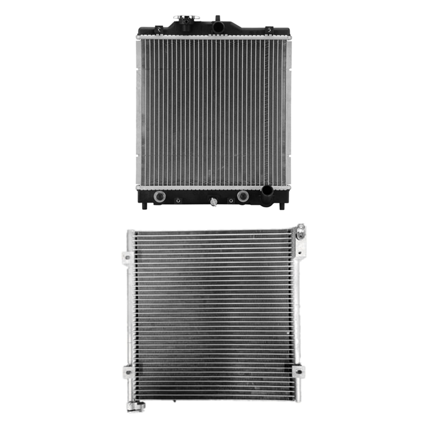 Replace® BNDL-462695 - Radiator and Condenser Kit