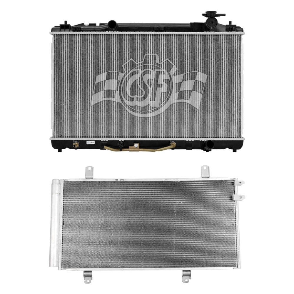 Replace® BNDL-463696 - Radiator and Condenser Kit