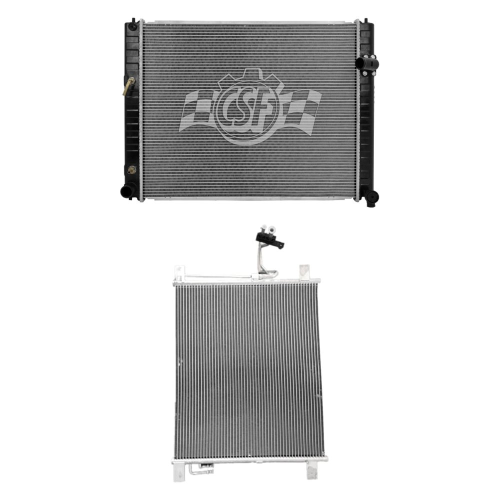 Replace® BNDL-464377 - Radiator and Condenser Kit