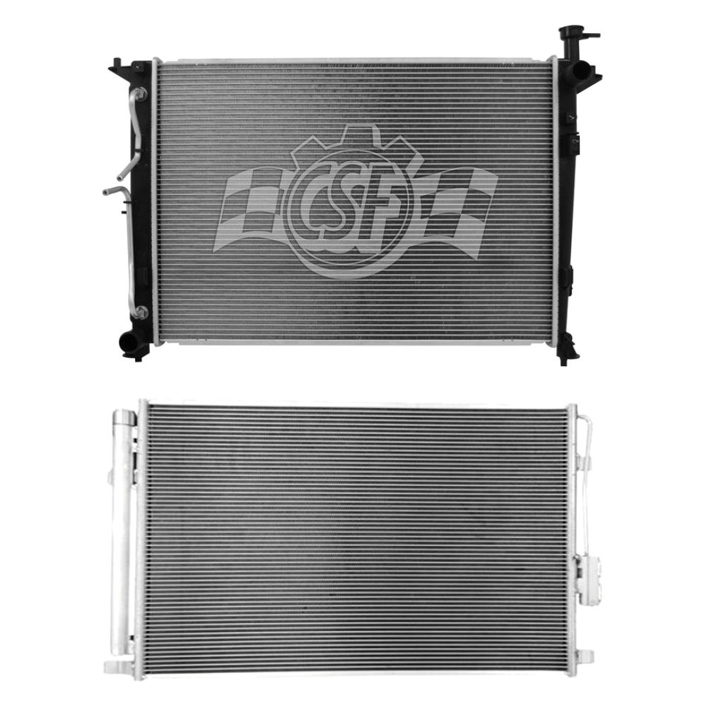 Replace® BNDL-465295 - Radiator and Condenser Kit