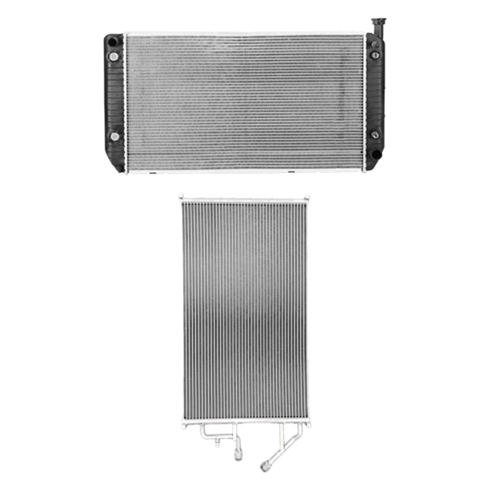 Replace® BNDL-465967 - Radiator and Condenser Kit