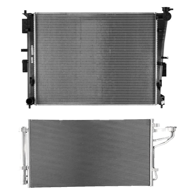 Replace® BNDL-466178 - Radiator and Condenser Kit