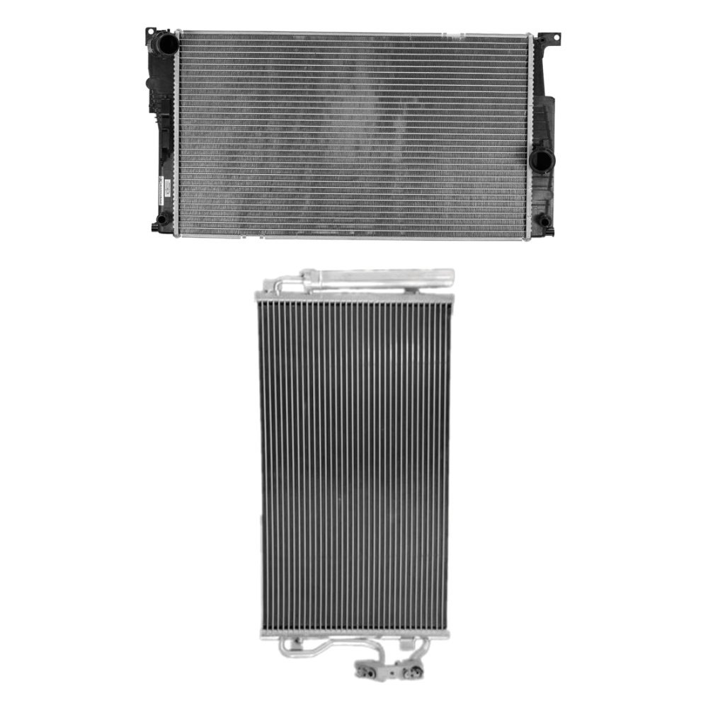 Replace® BNDL-467328 - Radiator and Condenser Kit