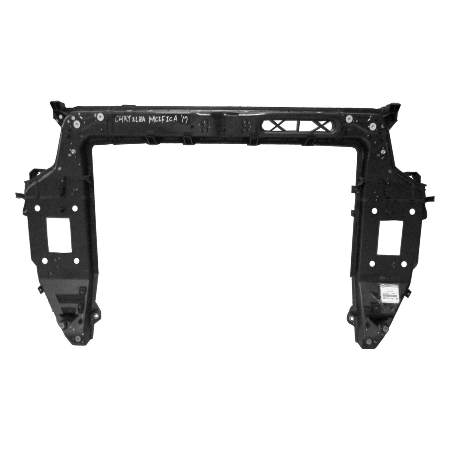 Replace® CH1225287 - Front Radiator Support (Standard Line)