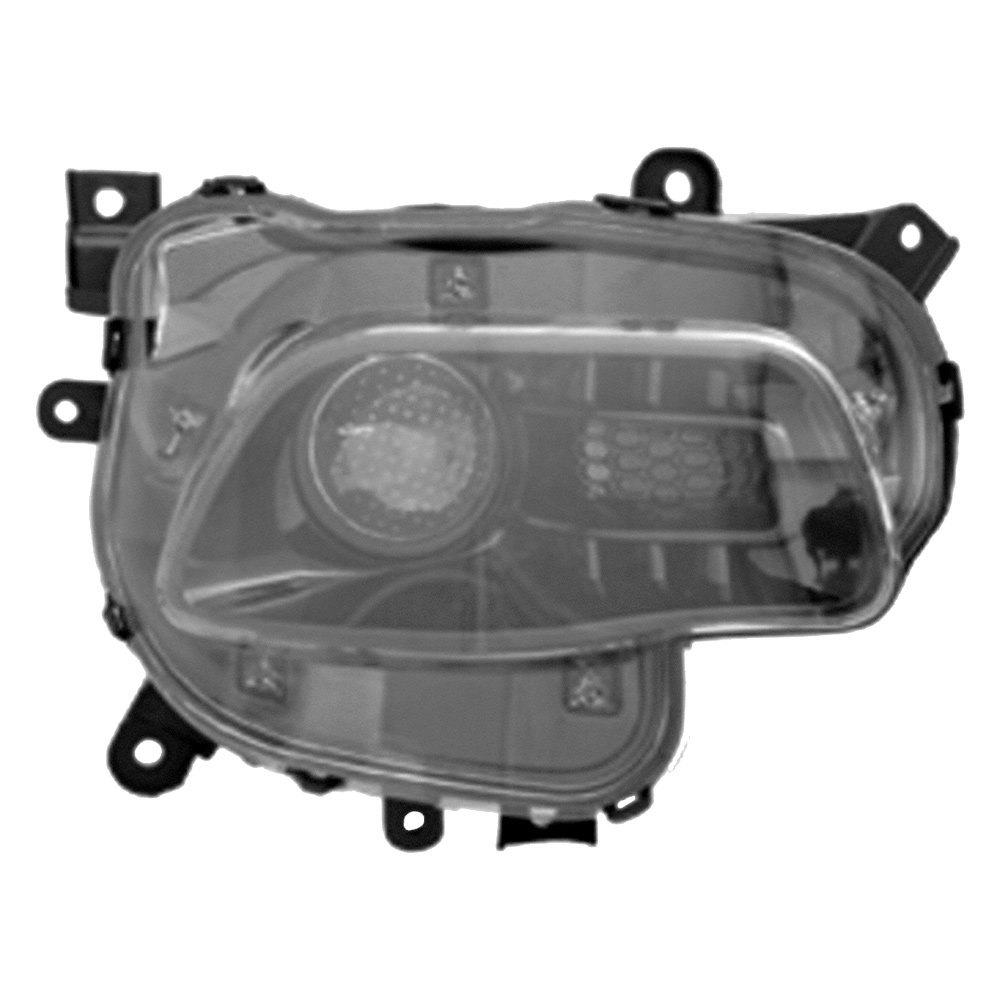 Replace® CH2503249C - Passenger Side Replacement Headlight (CAPA Certified)