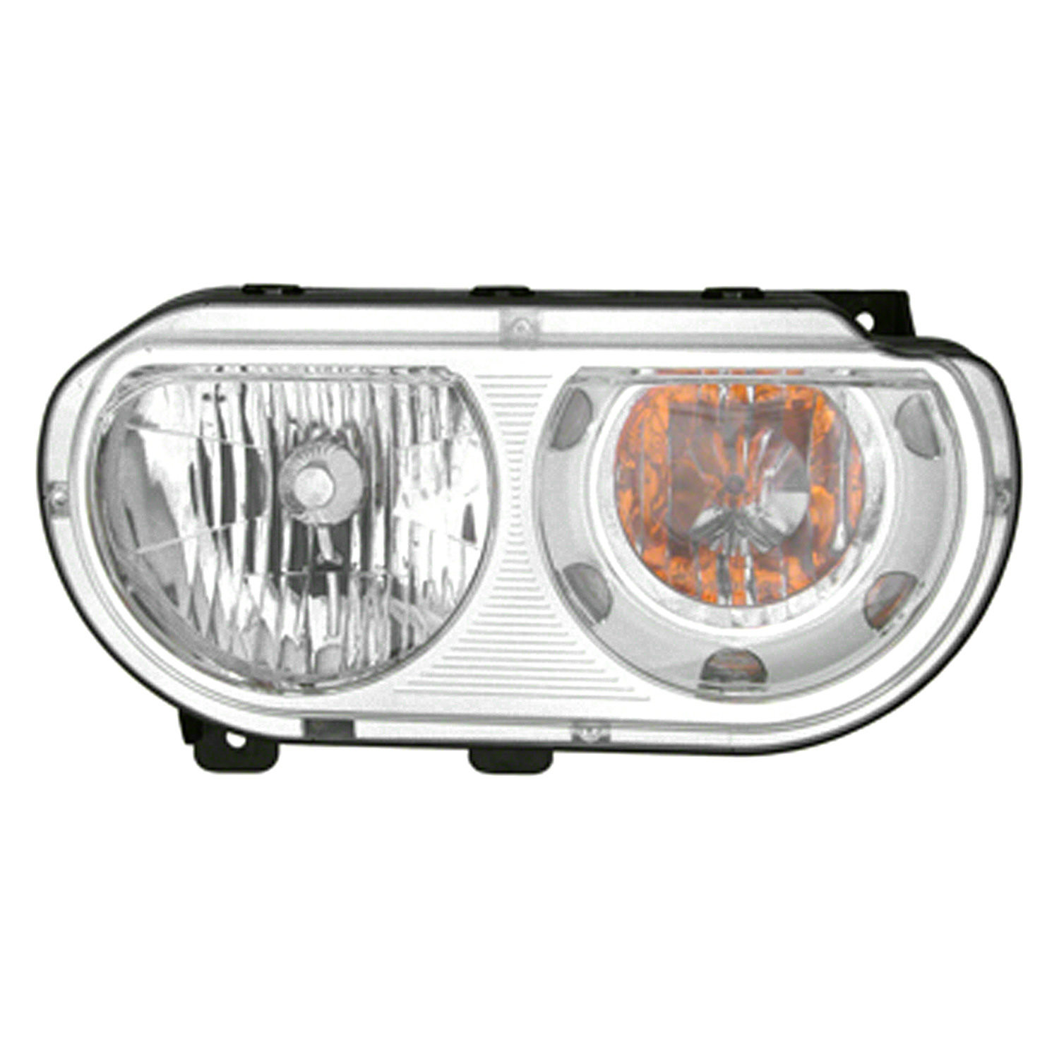 Replace® CH2519137V - Passenger Side Replacement Headlight (Value Line)