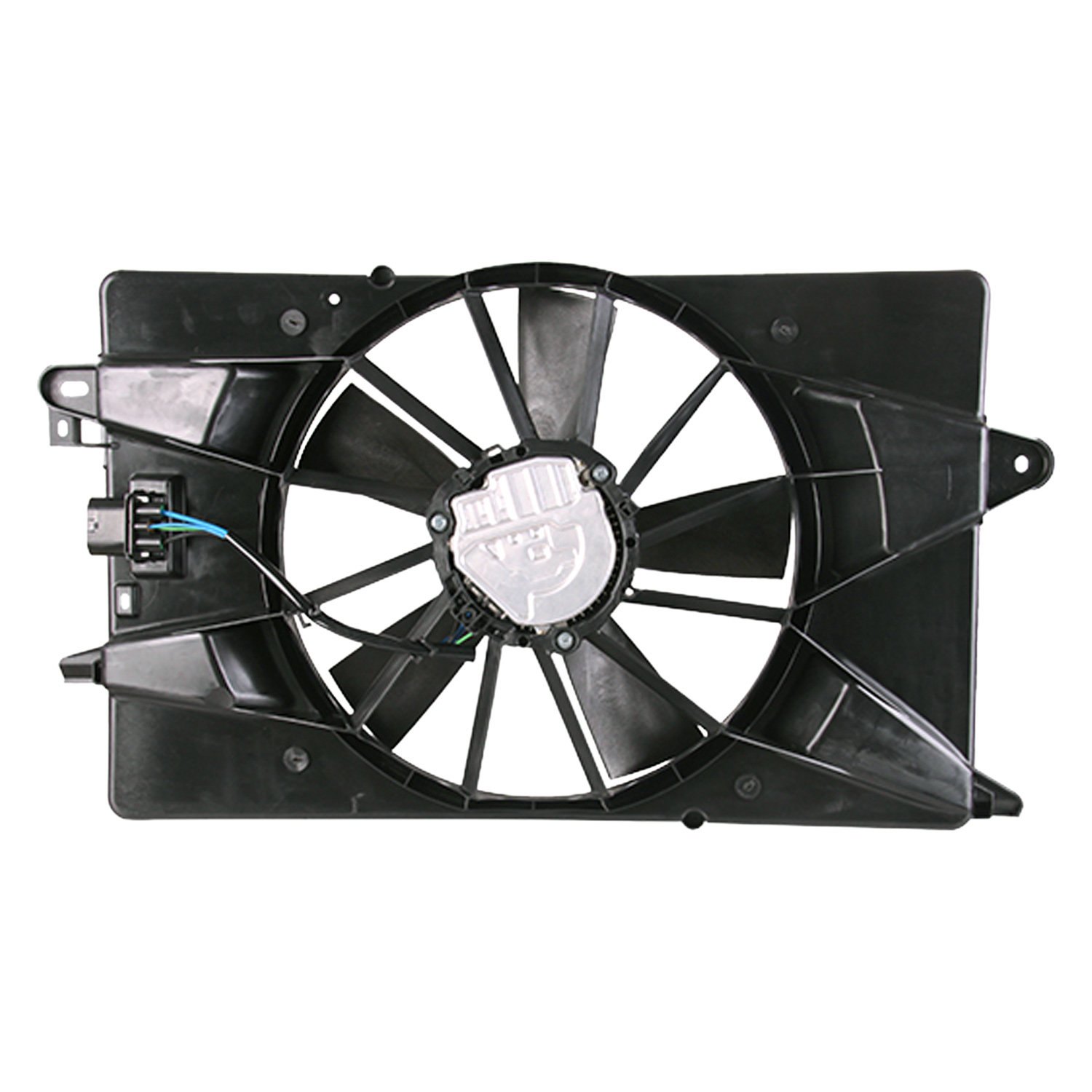 Replace® CH3115180 - Dual Radiator and Condenser Fan Assembly