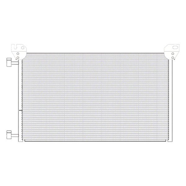 Replace® CNDDPI4953 - A/C Condenser